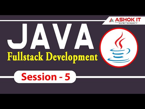 Java Fullstack Development Session 5 Ashok It Youtube