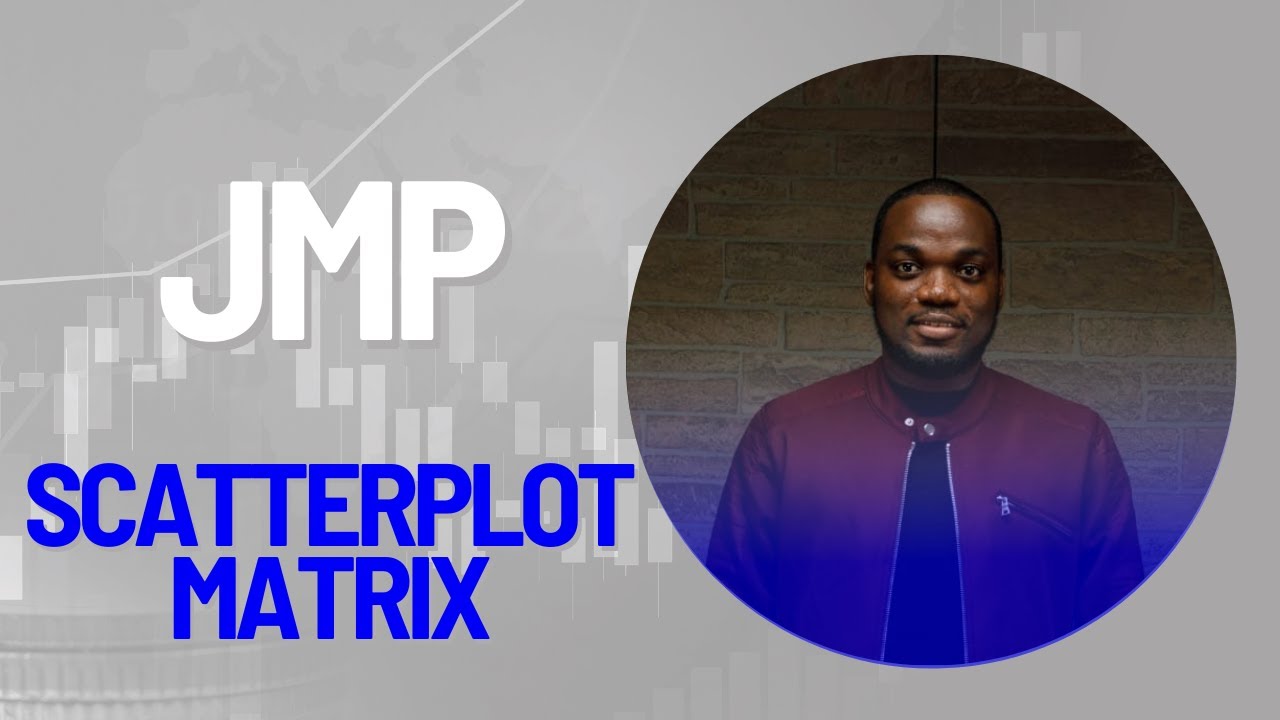 Scatterplot Matrix In Jmp Youtube