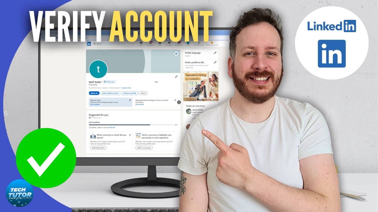 How To Verify Linkedin Account Youtube