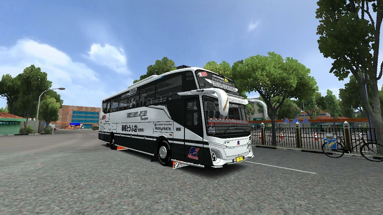 Review Mod Bus Jb5 Spesial Kids Panda Youtube