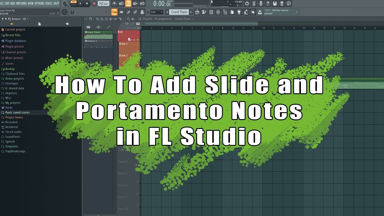 Adding Slide Notes In Fl Studio Slides Notes Not Sounding Youtube