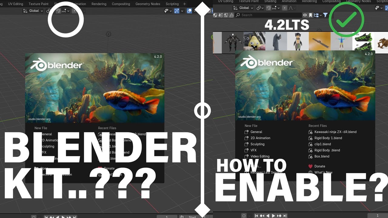 Blender Kit Add Ons In 4 2 Here S How To Access Them Blenderkit