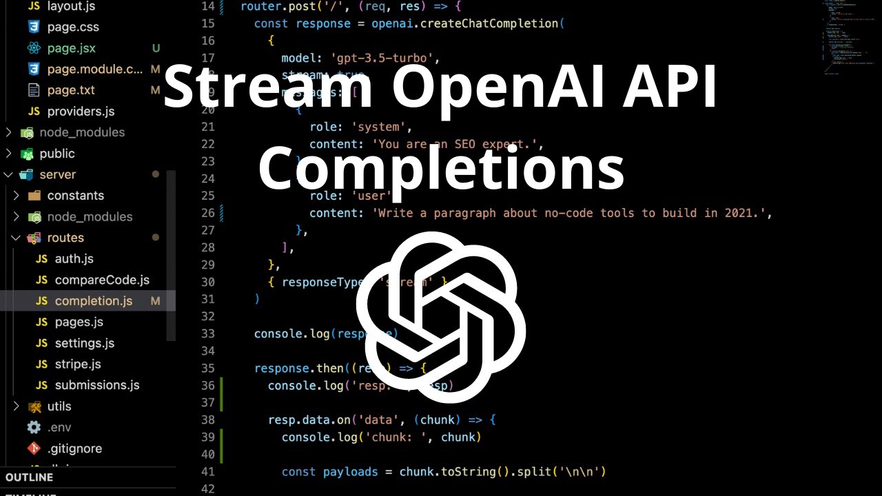 Setting Up Readable Streams With Openai Api