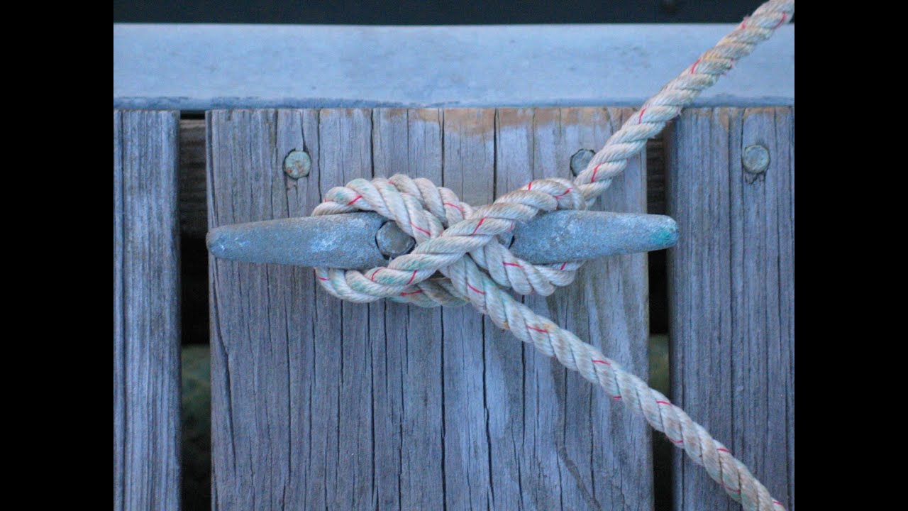 How To Tie Up Your Boat Using Cleats Boat Tips Youtube
