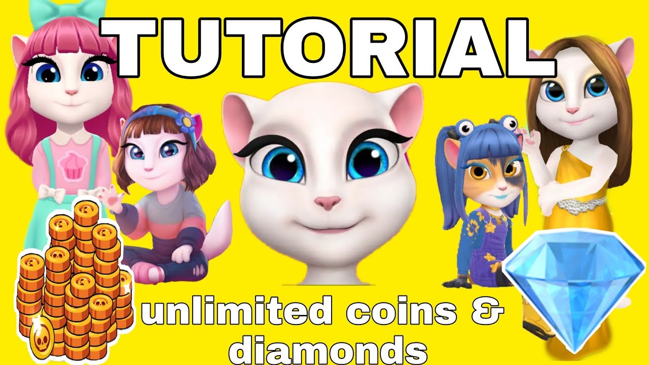 My Talking Angela Unlimited Coins And Diamonds At Keith Flores Blog