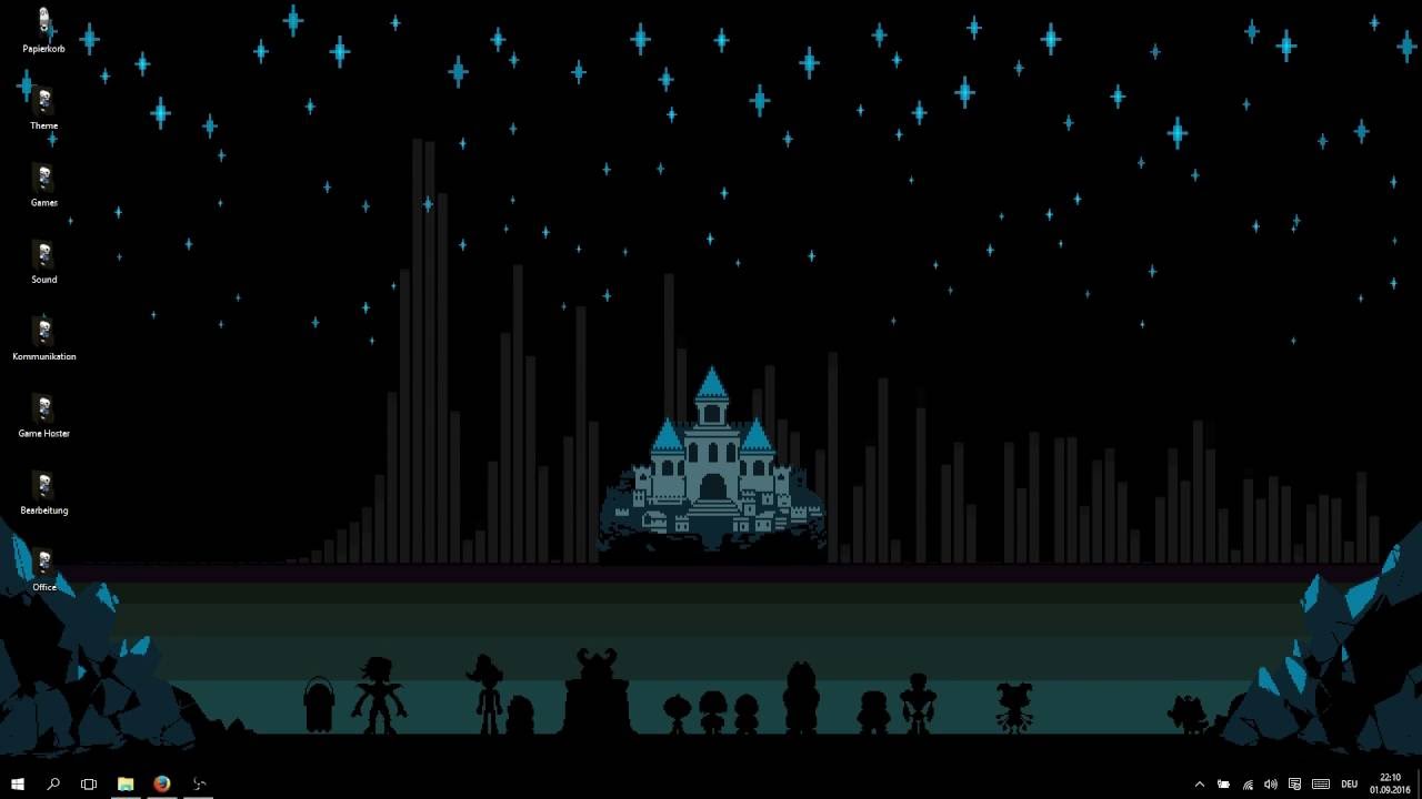 Simple And Awesome Undertale Rainmeter Skin Youtube