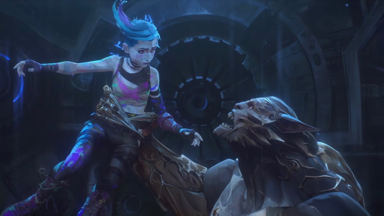 Arcane Jinx Amv Rise Like A Phoenix Youtube