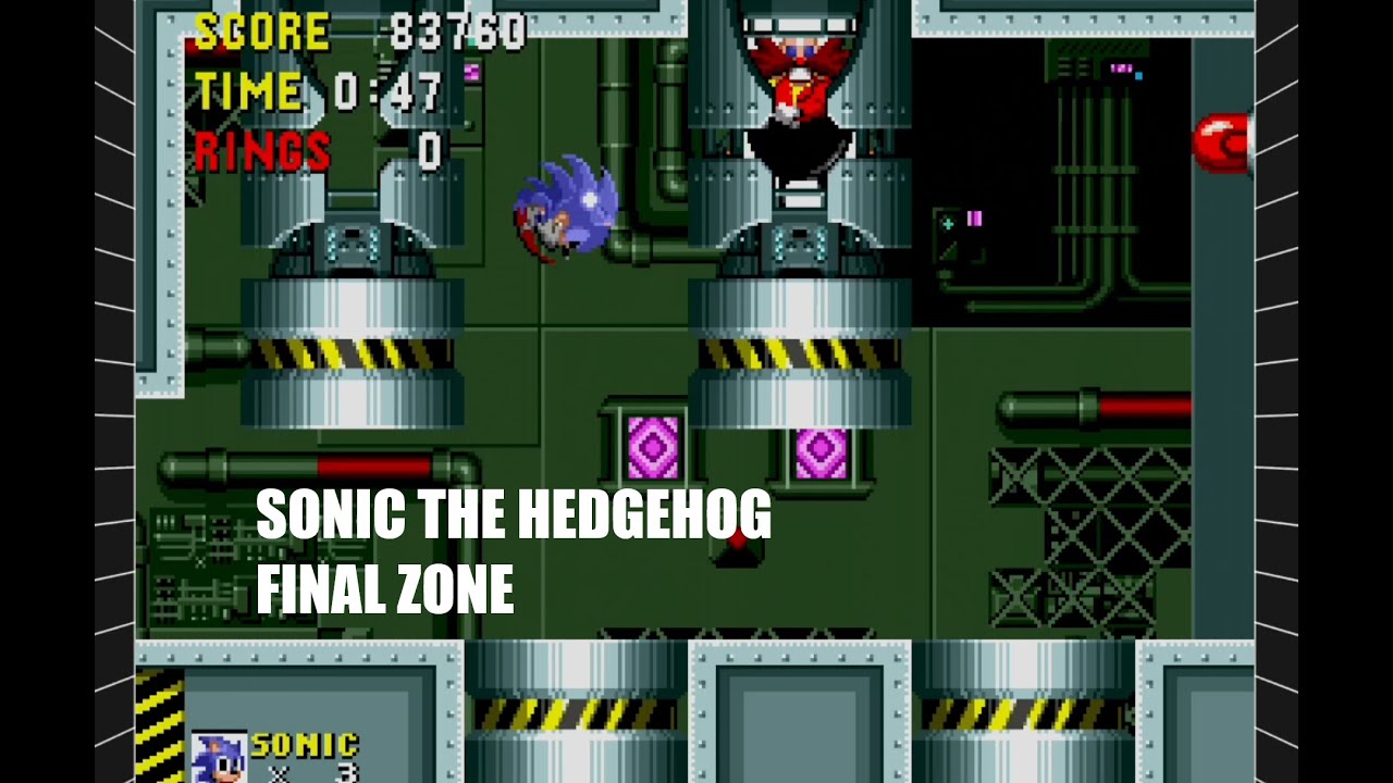 Sonic The Hedgehog 1 Final Zone Youtube