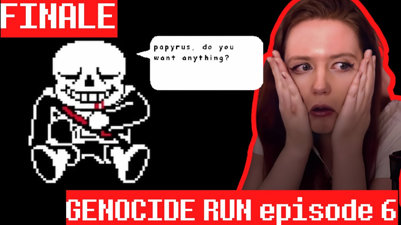 Sans Fight Ending First Playthrough Undertale Genocide Run