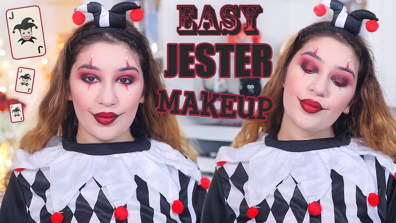 Mannlig Jester Makeup