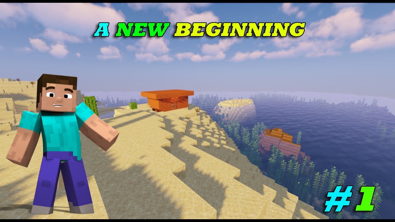 A New Beginning Minecraft Gameplay 1 Youtube