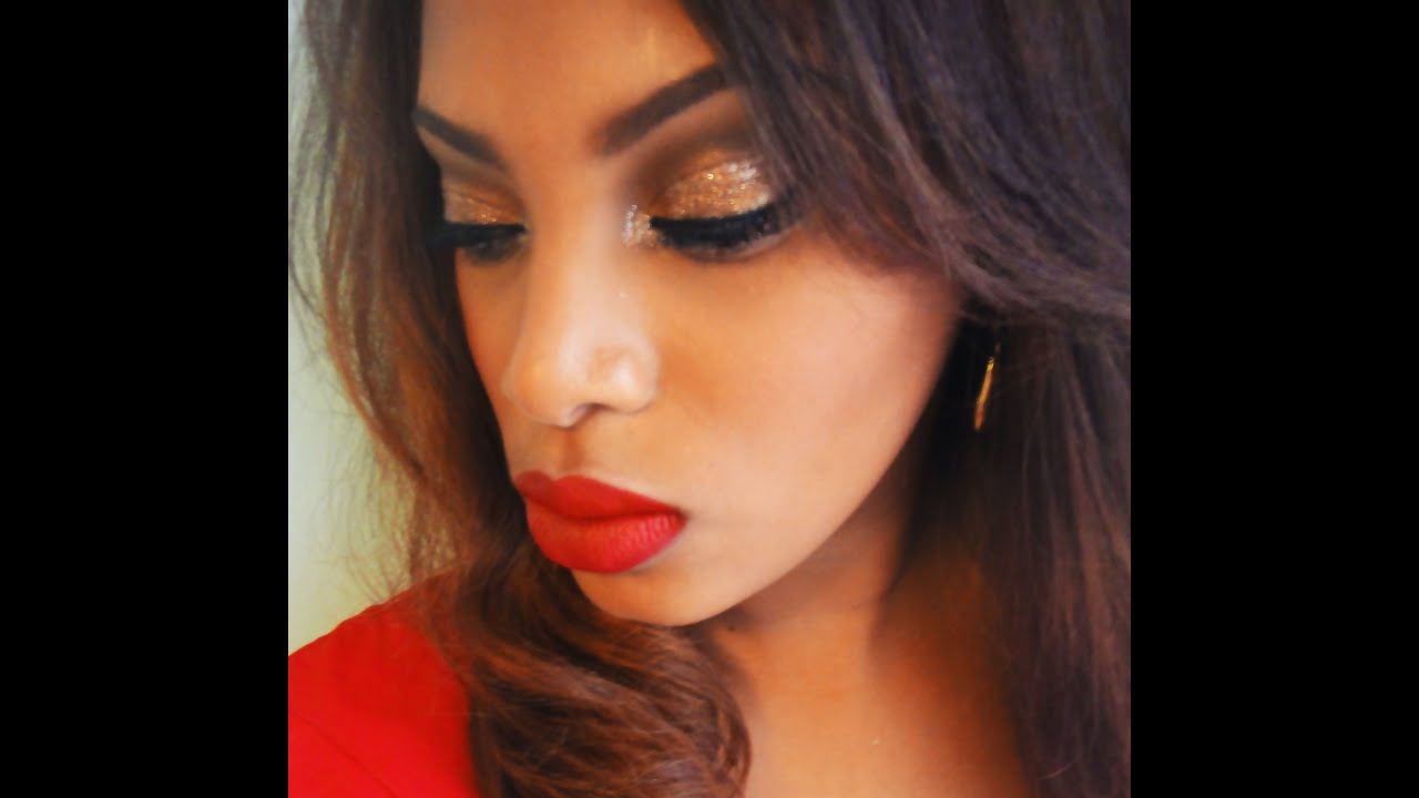 Easy Holiday Makeup Tutorial Youtube