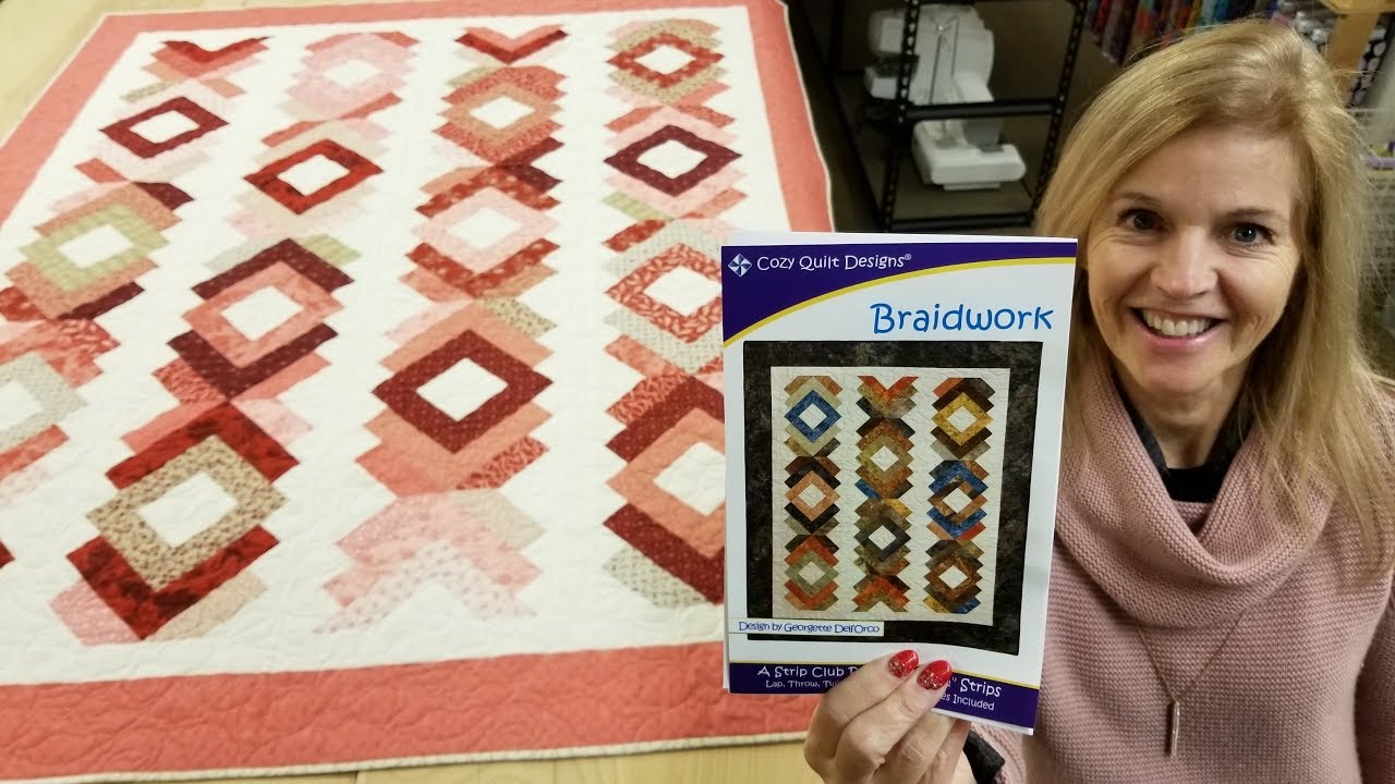 How To Braid A Quilt Youtube