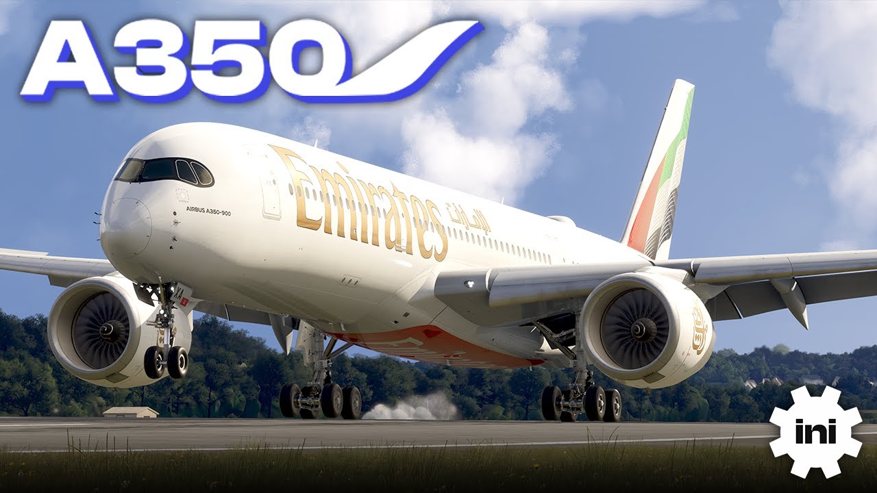 Inibuilds A350 Airliner Trailer I Microsoft Flight Simulator Youtube