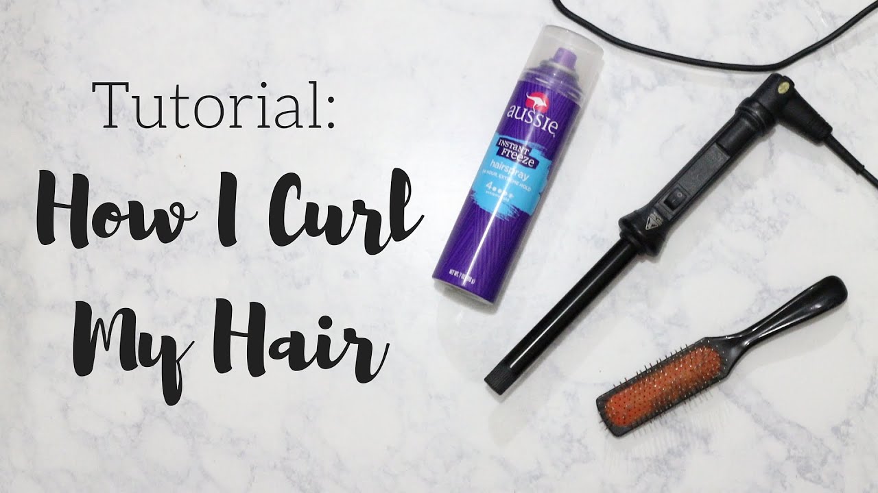 Tutorial How I Curl My Hair Youtube