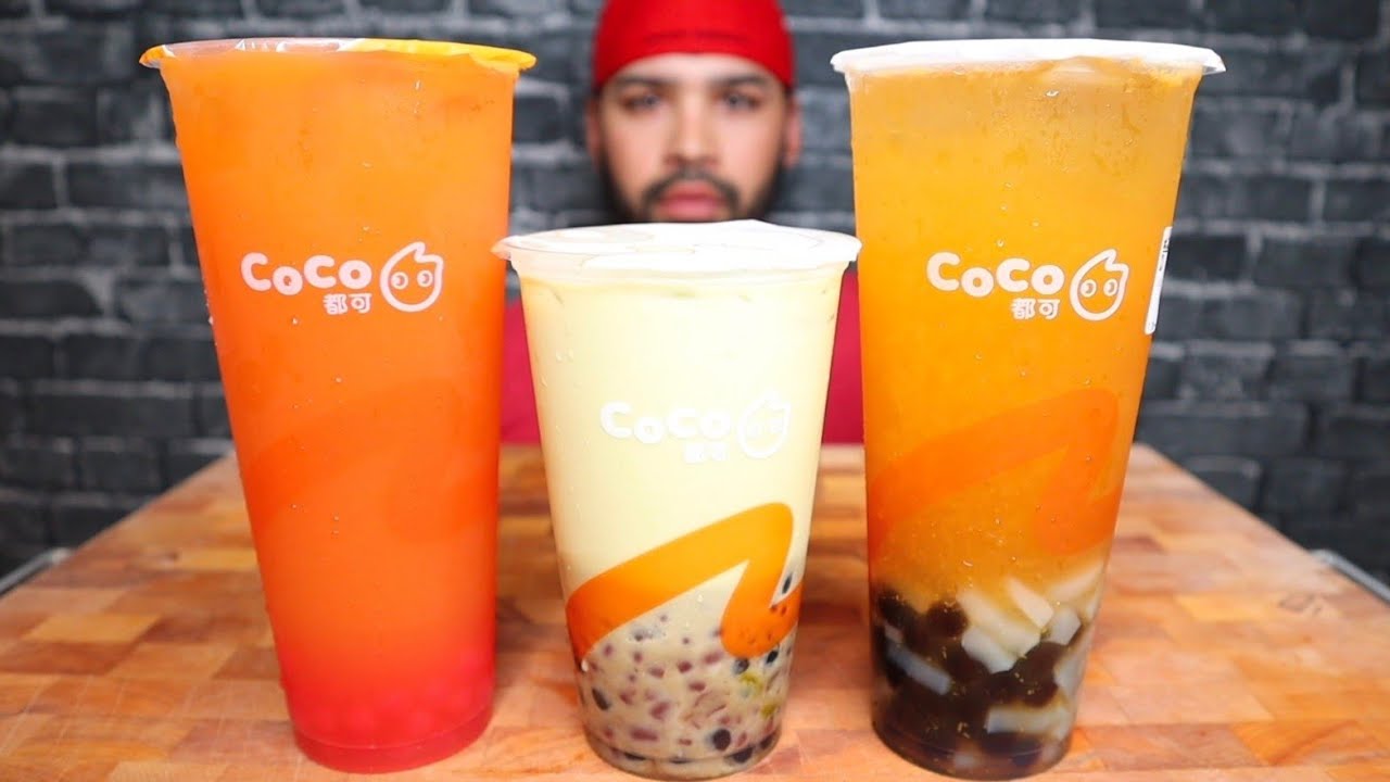 Asmr Bubble Tea Mukbang Youtube