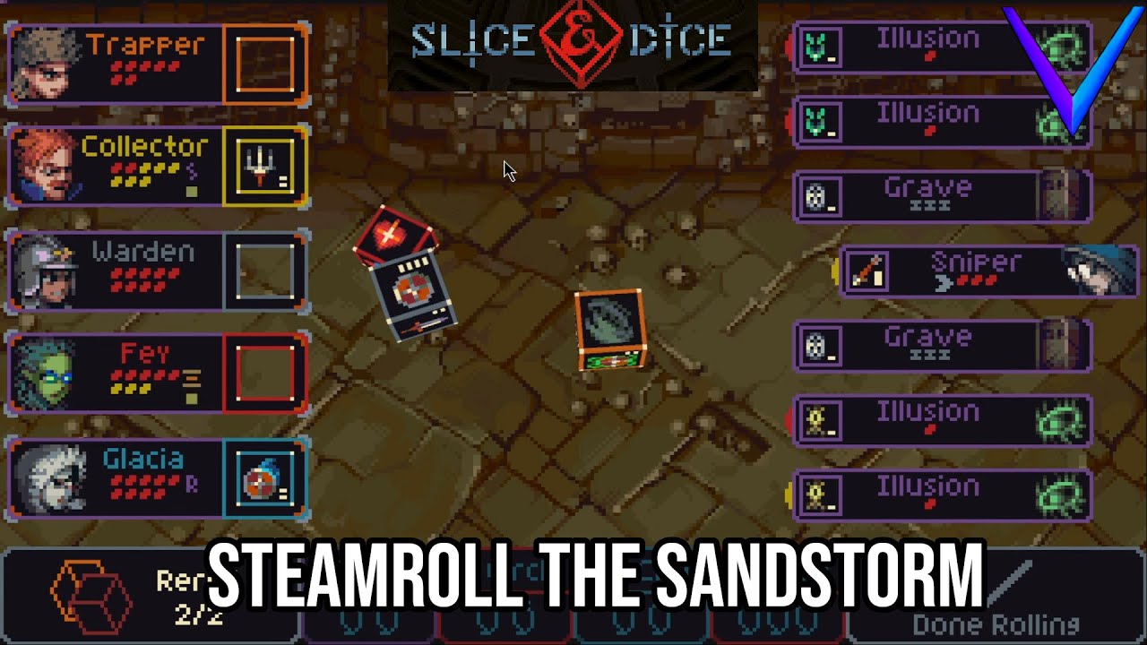 Steamroll The Sandstorm Slice And Dice Hard Winstreak Youtube