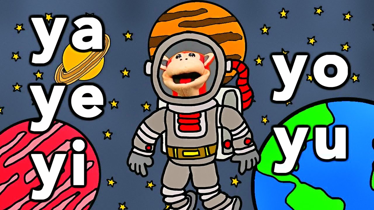 Sílabas Ya Ye Yi Yo Yu El Mono Sílabo Videos Infantiles Educación