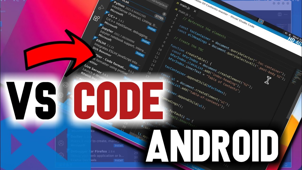 Visual Studio Code Android Development Sheose