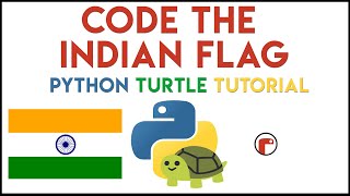 How To Create Indian Flag Using Python Turtle Programmi Doovi