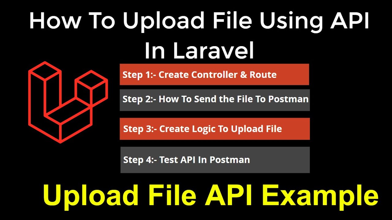 How To Upload File Using Api In Laravel 8 Step By Step In Hindi