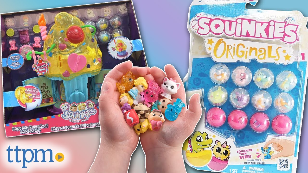 Squinkies Originals Cupcake Surprize Bake Shop And Collector 12 Pack