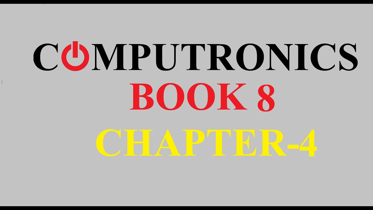 Chapter 4 Youtube