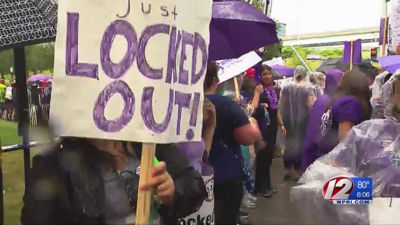 Nurses Strike Ends Hospital Lockout Begins Youtube