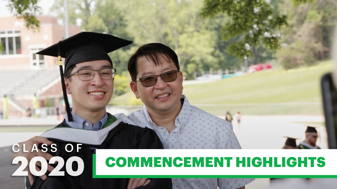 2020 Commencement Highlights Mcdaniel College Youtube