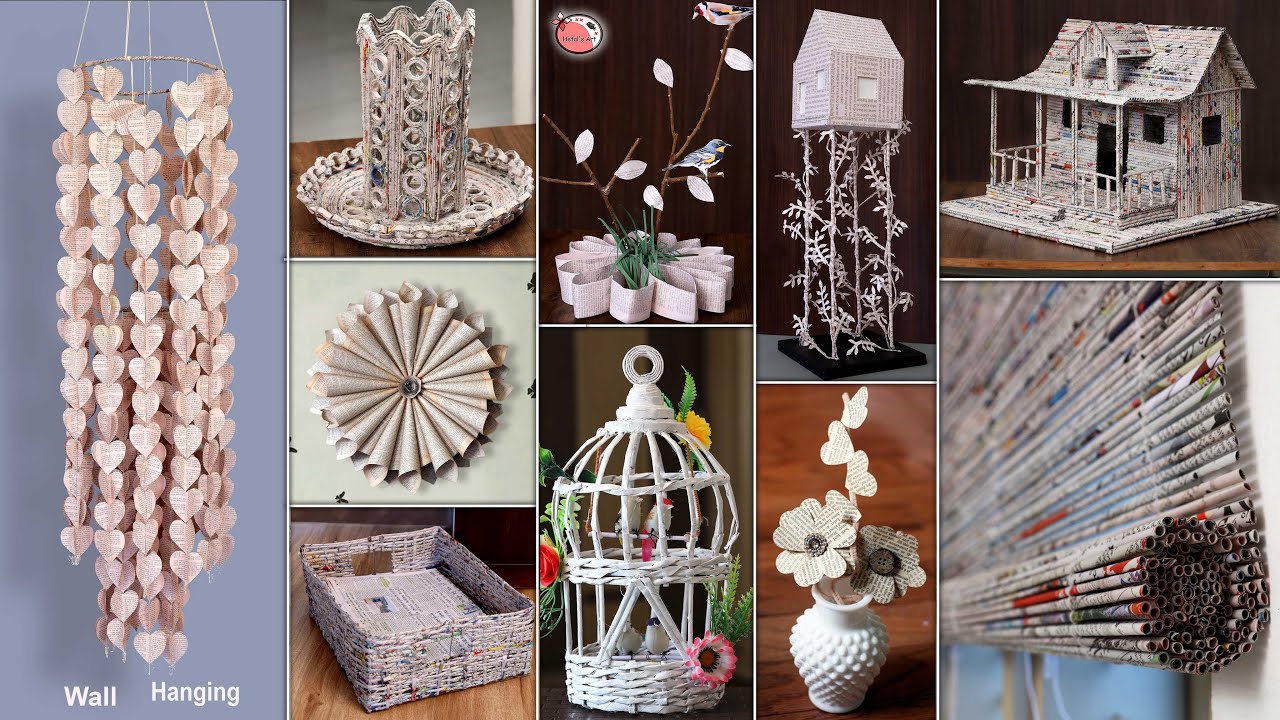 How To Make Room Decoration With Waste Material At Lucile Hart Blog