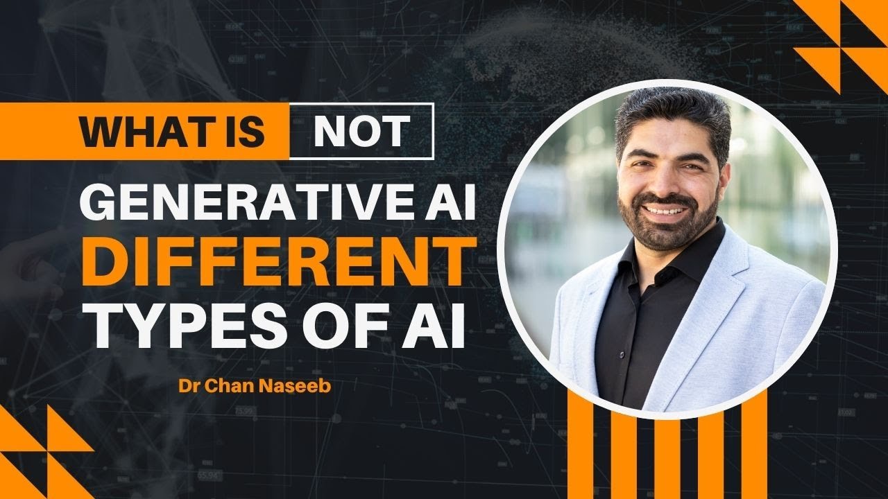 What Is Not Generative Ai How Does It Fit Into Different Types Of Ai
