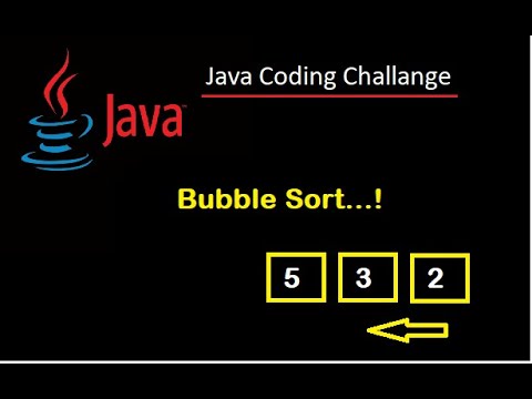 12 Java Interview Coding Challenge Bubble Sort In Java Youtube
