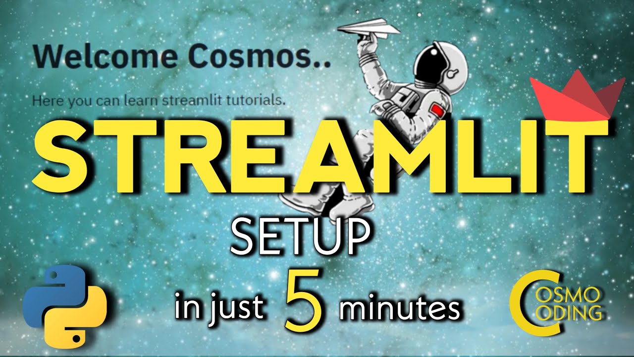 Streamlit Setup In Just 5 Minutes Youtube