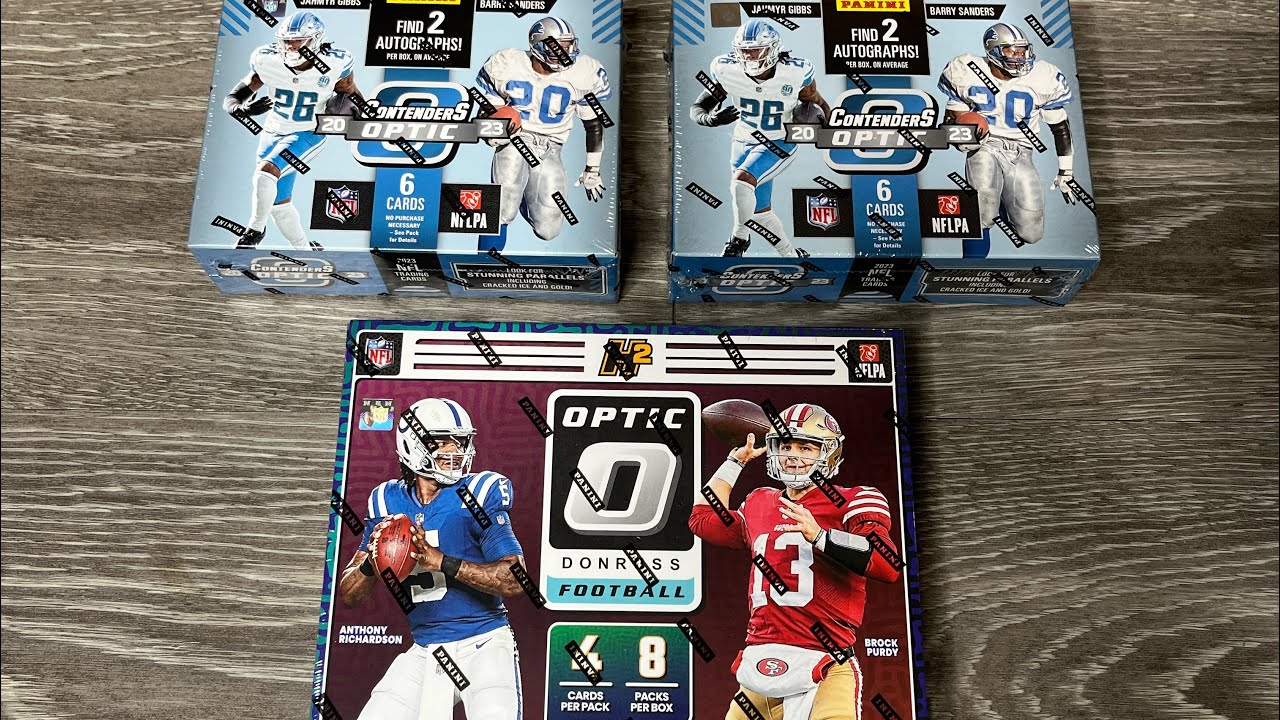 2 Contenders Optic And 1 Donruss Optic H2 Pyt August 18th 2024 Youtube