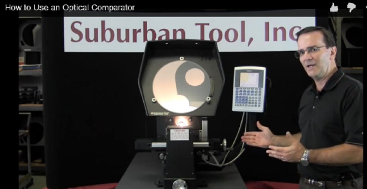 How To Use An Optical Comparator Youtube