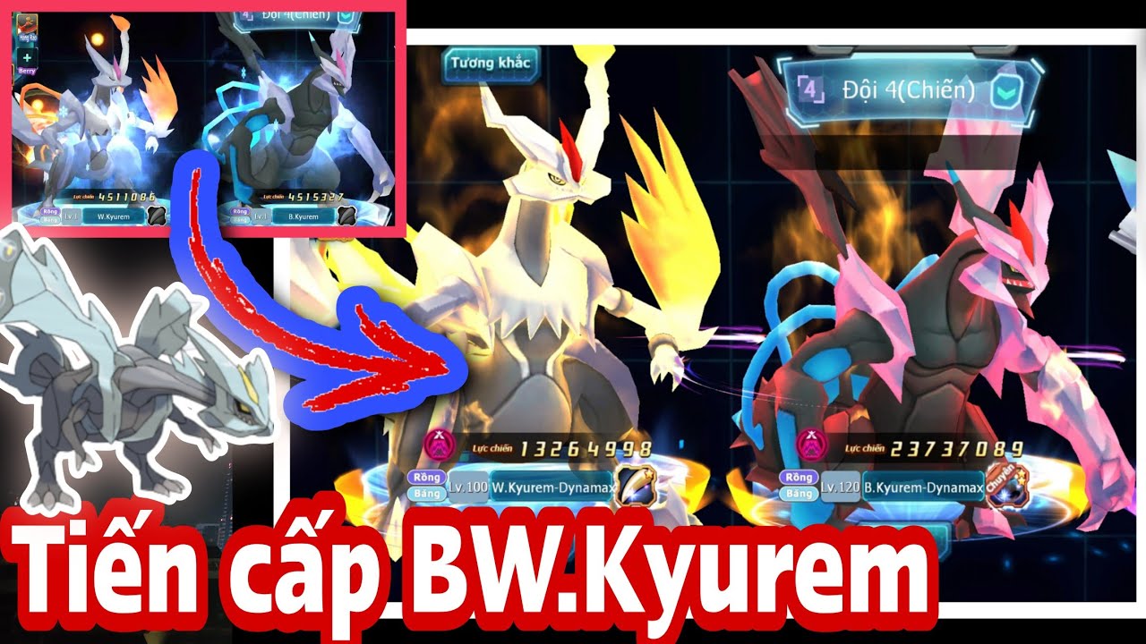 Poke дђбєўi Chiбєїn Tiбєїn Cбєґp Black Kyurem Cб Ng Hж б џng Dynamax Vг White
