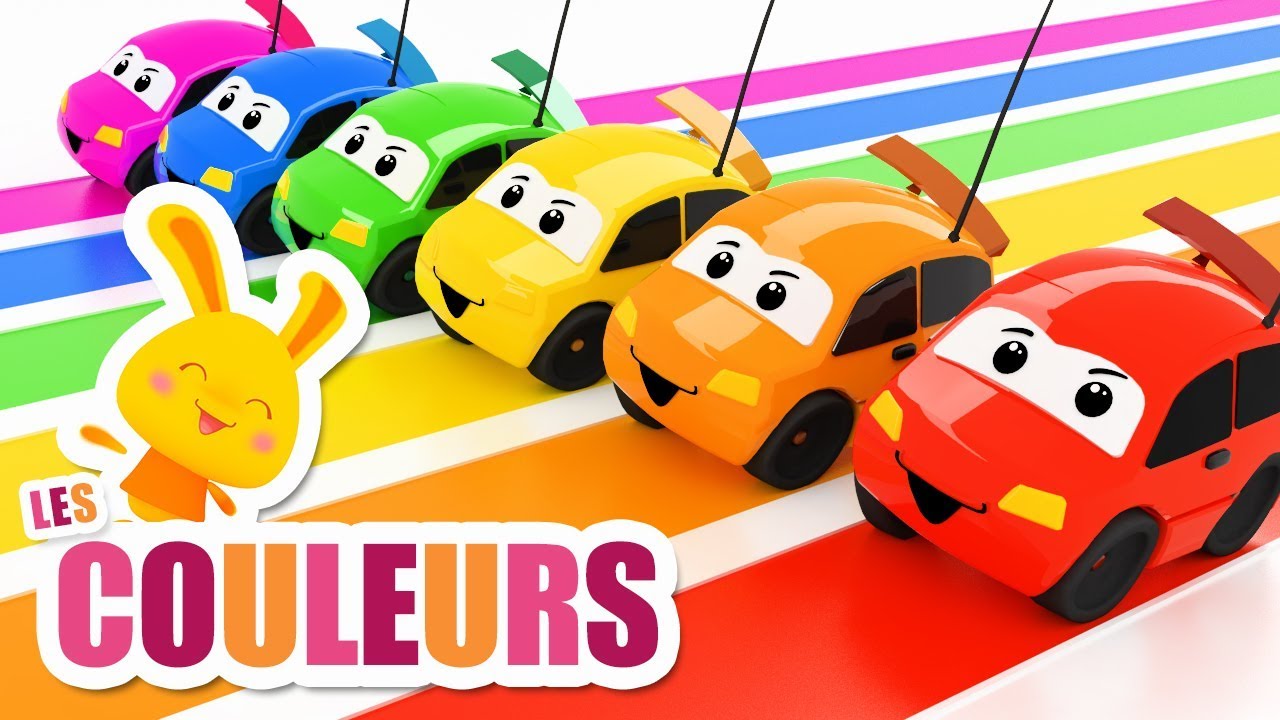 Les Couleurs Avec Les Voitures Véhicules Chansons Et Comptines