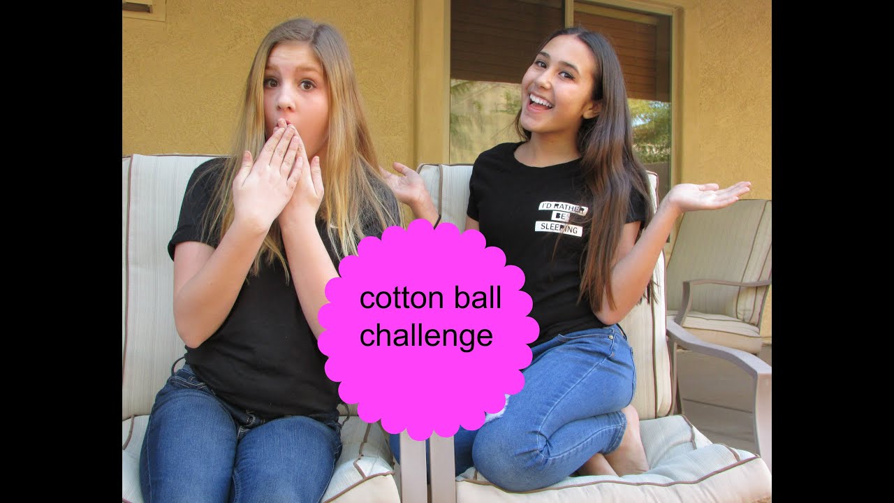 Cotton Ball Challenge Youtube