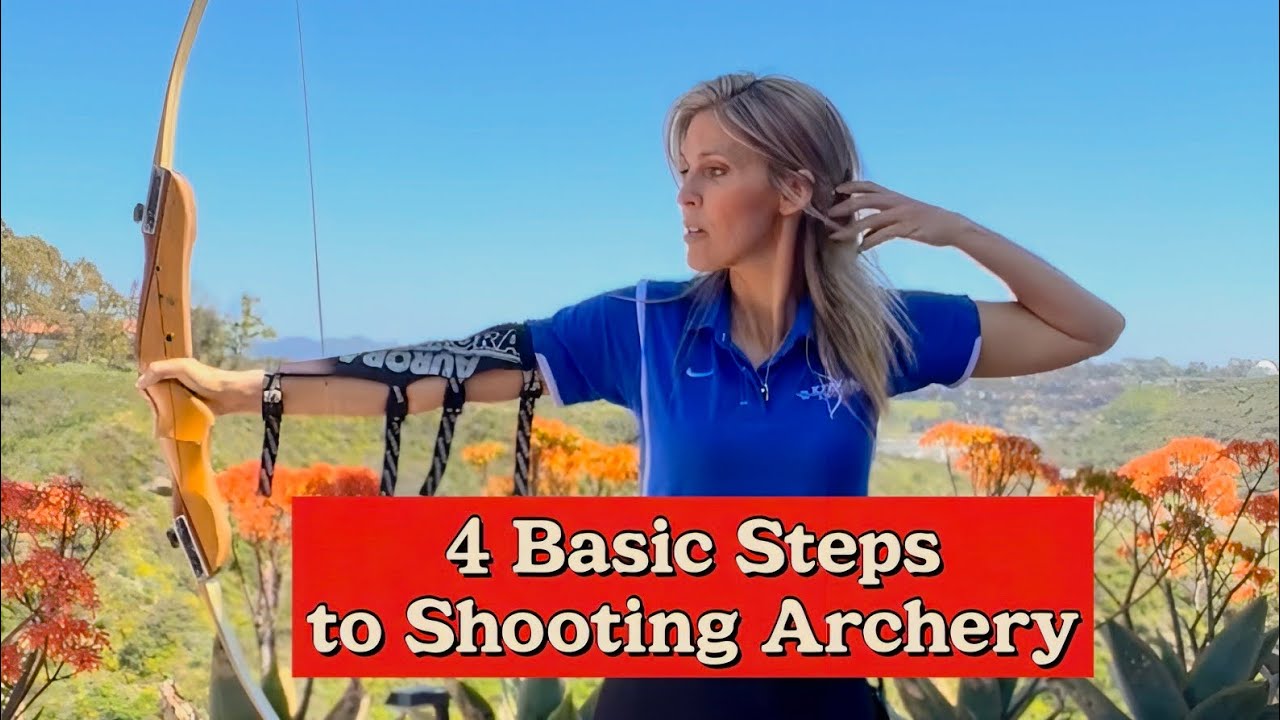 How To Shoot A Bow And Arrow Archery Lesson Youtube