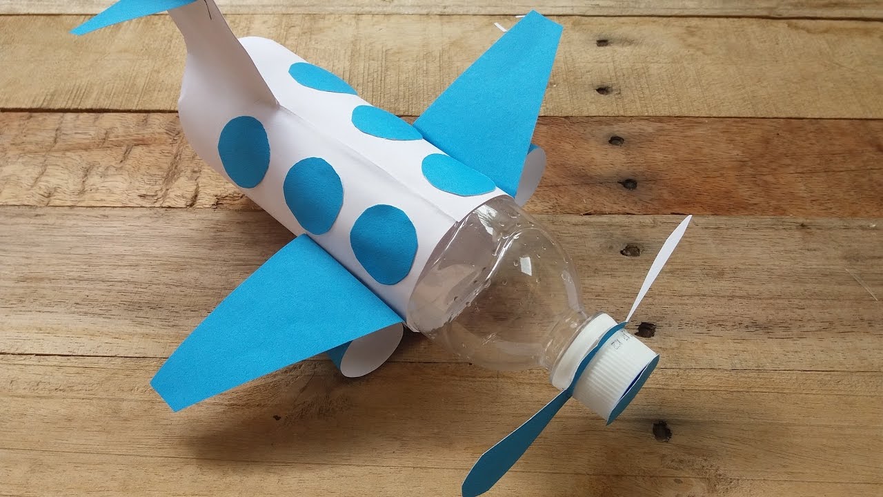 How To Make Airplane From Bottle Cara Membuat Pesawat Terbang Dari