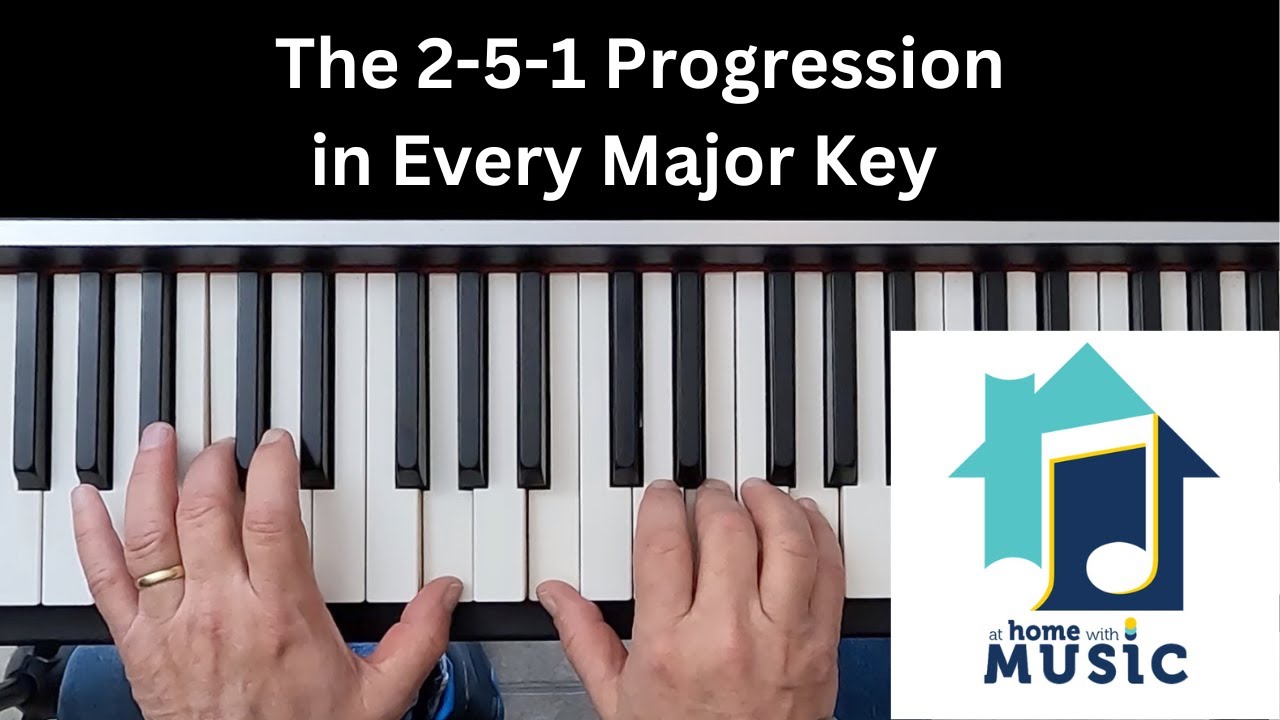 Playing The 2 5 1 Progression In Every Major Key Youtube