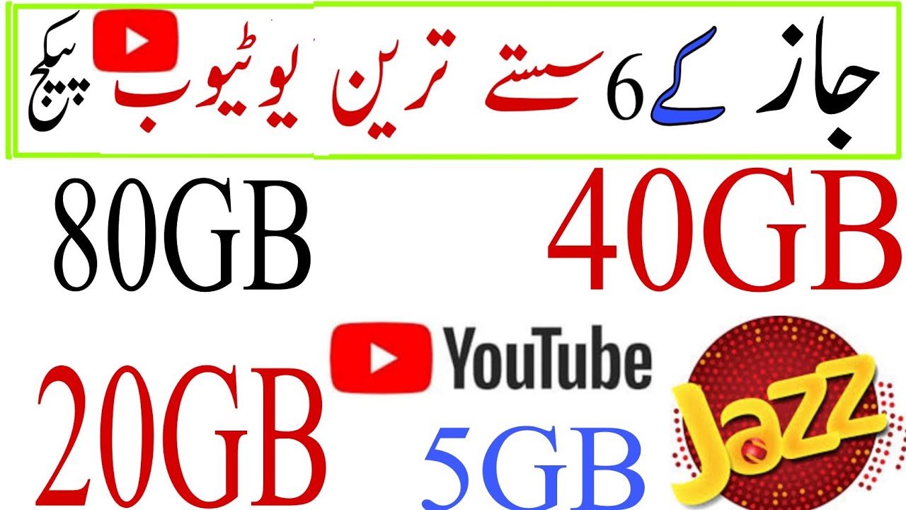 Jazz Youtube Package Jazz Monthly Youtube Package Jazz Weekly