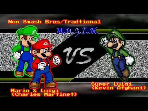 Mugen Segami Ap98 Mario Bros Me Vs Super Luigi Ai Mugen