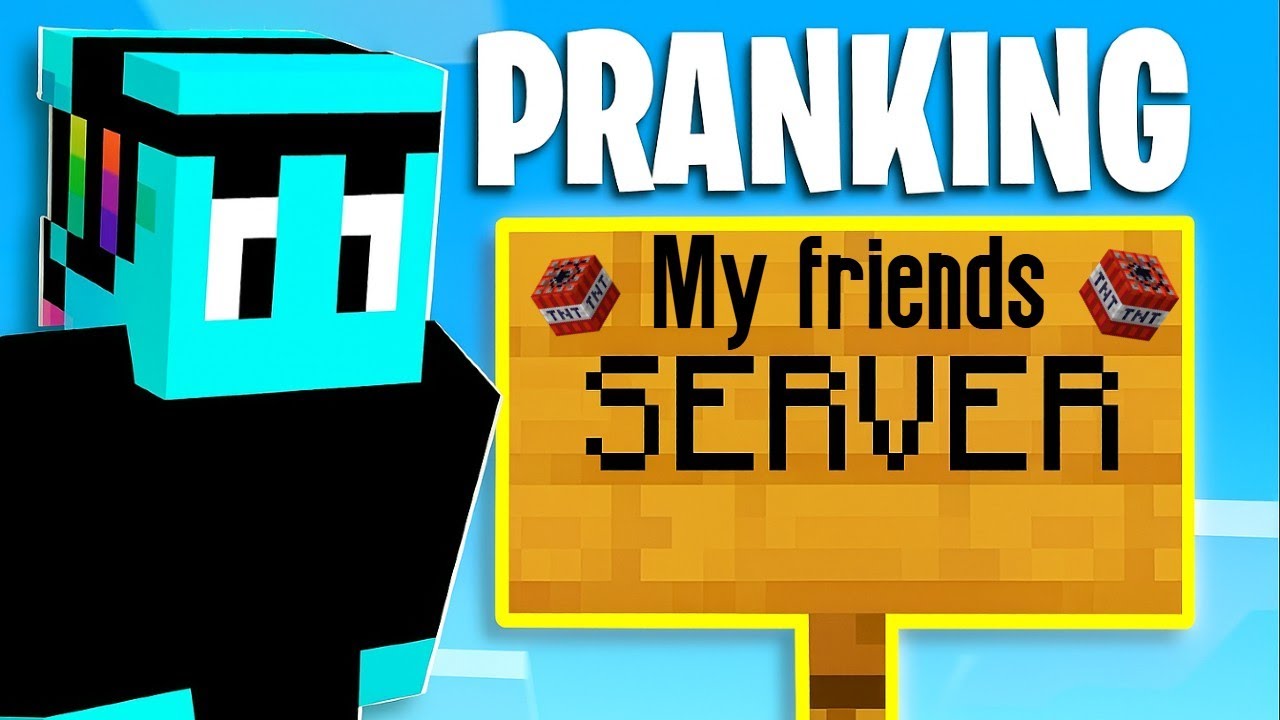 Pulling Pranks On This Minecraft Server Youtube