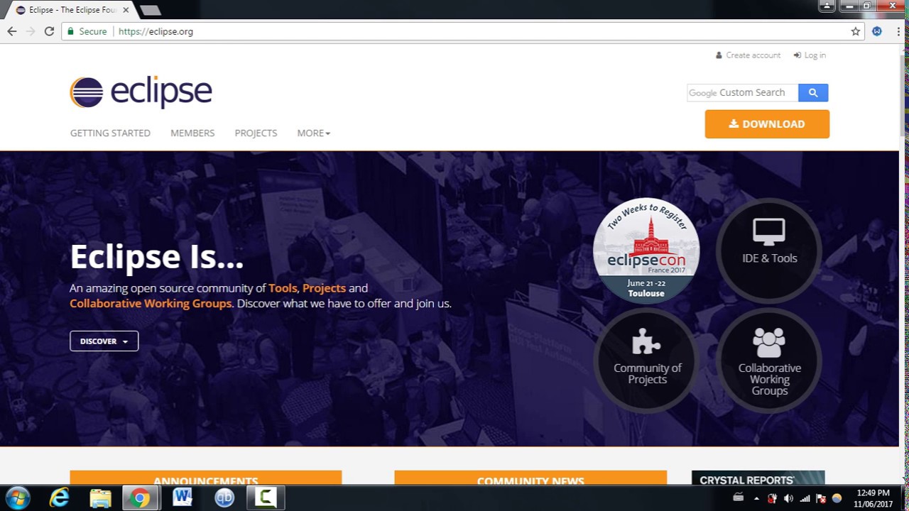 Eclipse Install Process Youtube