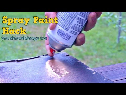 Spray Paint Hack Youtube