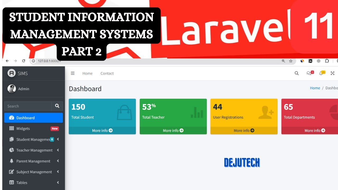 Laravel Student Management System Part 2 Build A Complete Project Step