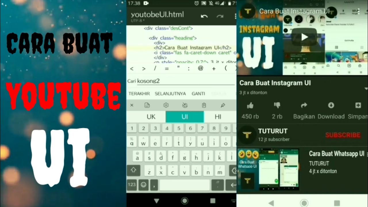 Cara Buat Ui Youtube