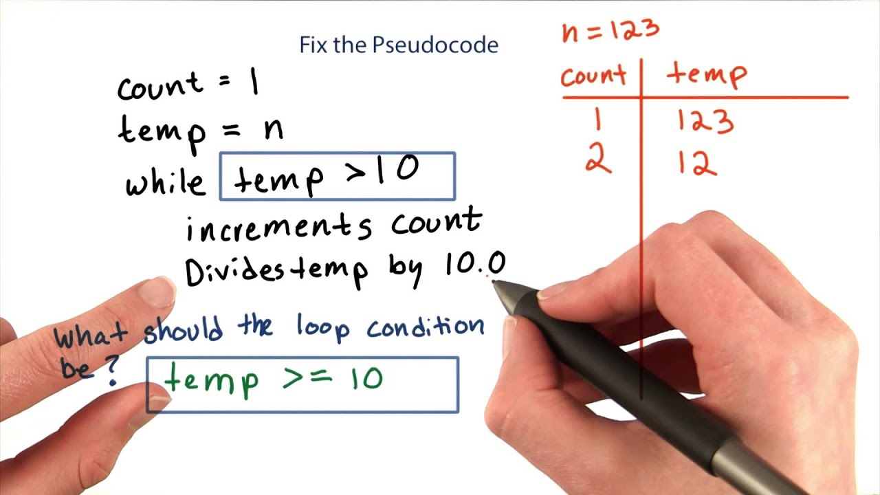 Fix The Pseudocode Intro To Java Programming Youtube