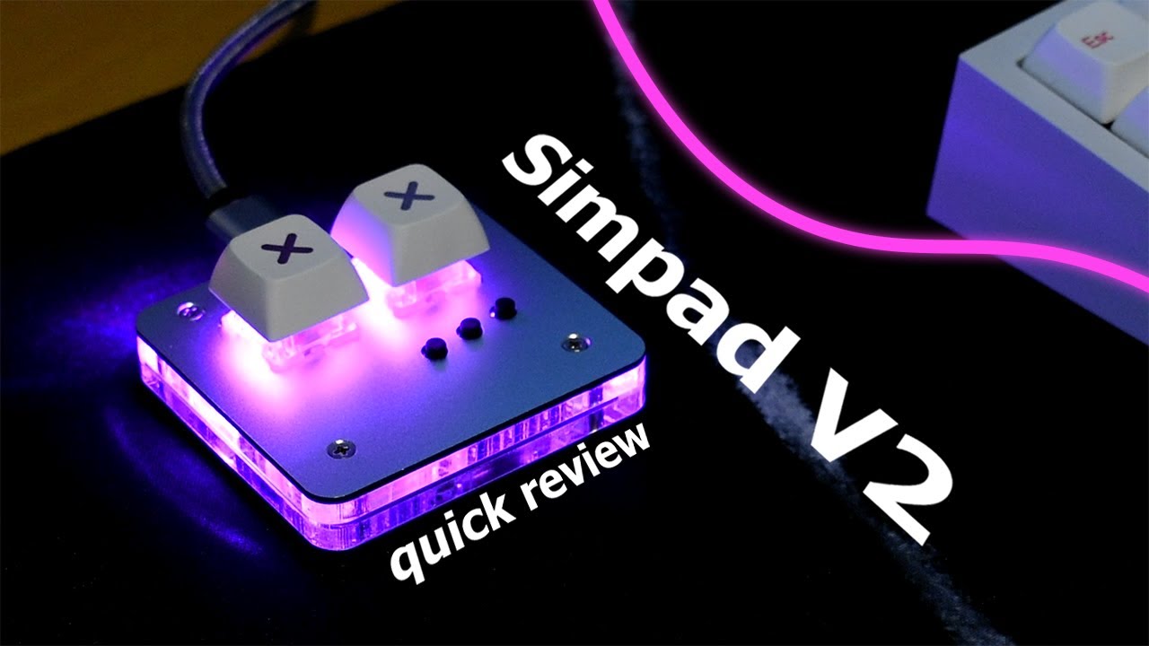 A Simpad V2 Review Youtube